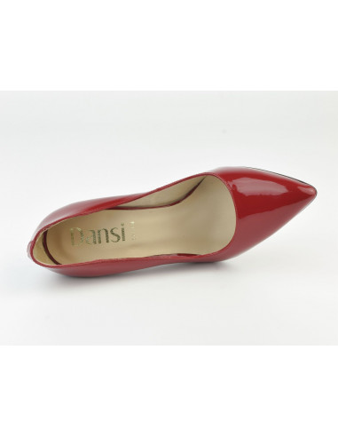 Escarpins Verni Rouge - 1560 Dansi - Taille 32-33-34-35 | Liliboty